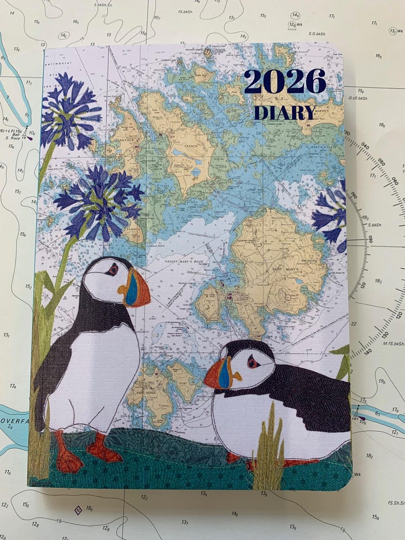 Coastal Diary 2026 Hannah Wisdom Textiles | Textile Art on Old Sea ...