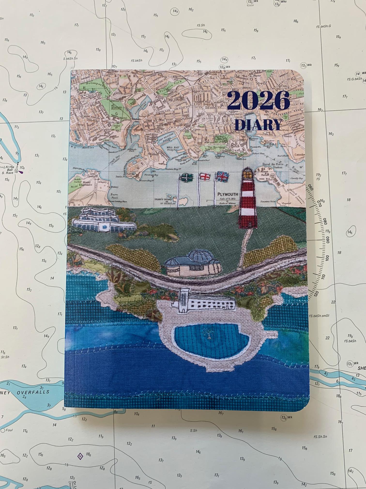 Coastal Diary 2026 Hannah Wisdom Textiles | Textile Art on Old Sea ...