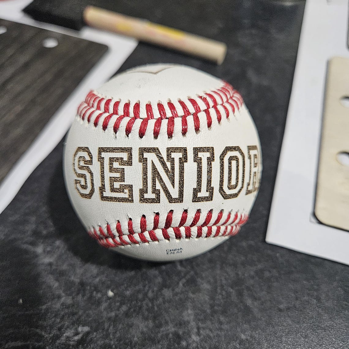 Laser Engraved Baseball, Senior Baseball, Senior Gift, Baseball Player ...