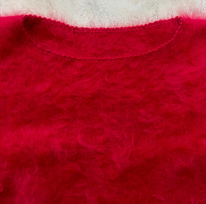 Vintage Angora Sweater - Etsy