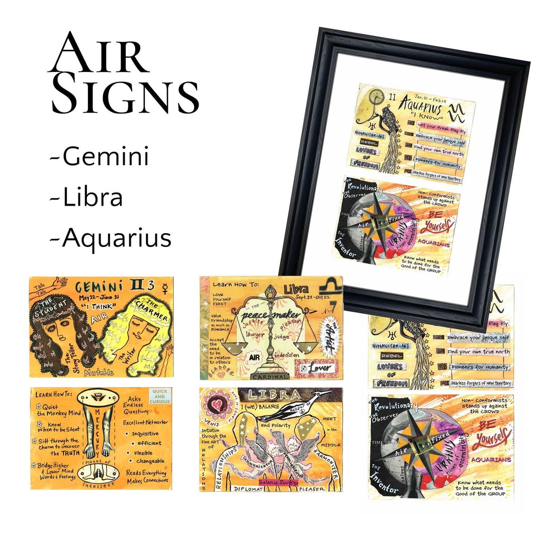 Air Sign Giclée Print - Etsy