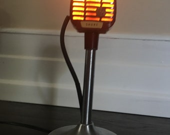 Microphone lamp | Etsy