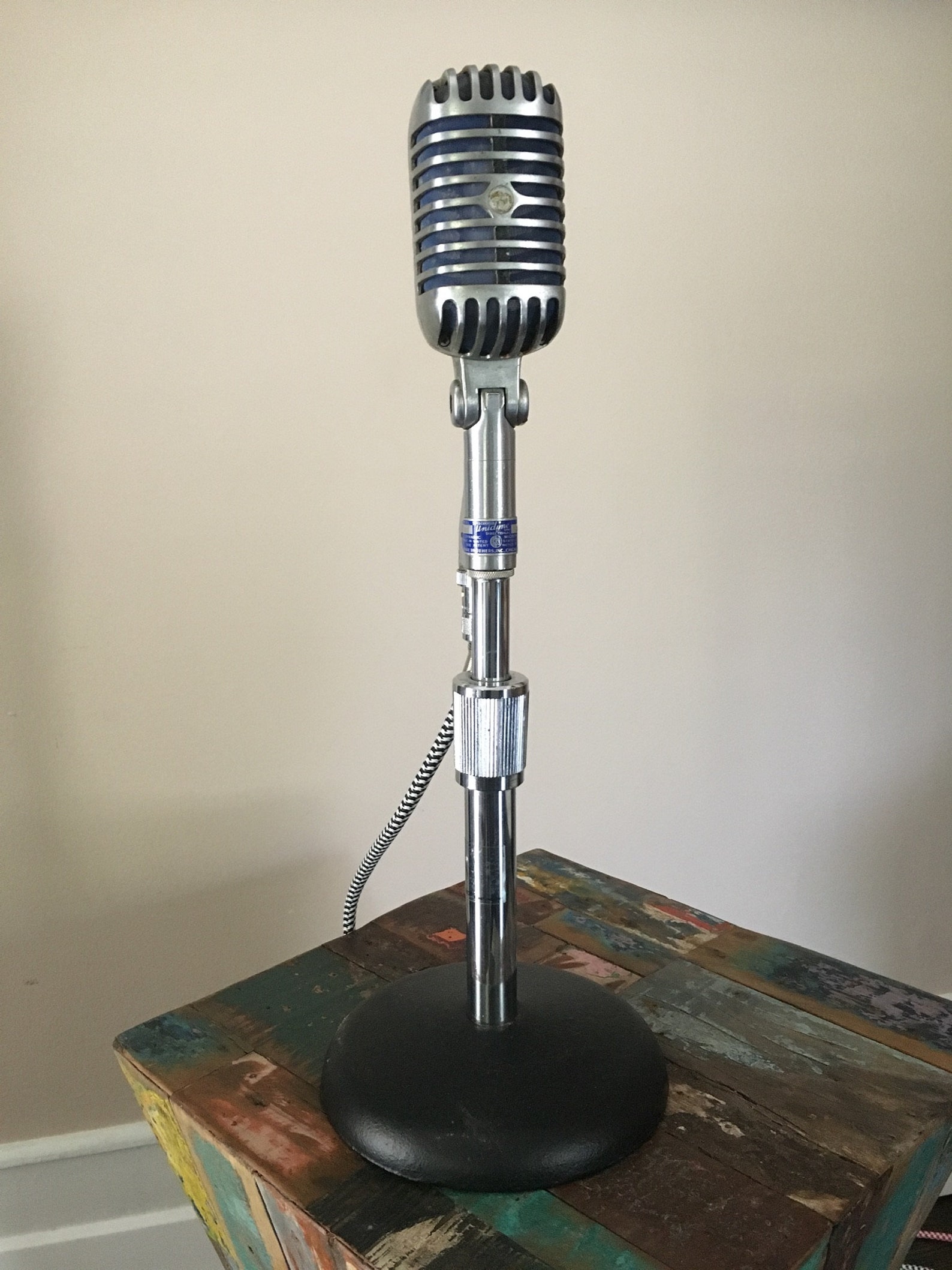Repurposed Elvis Microphone Light - Etsy