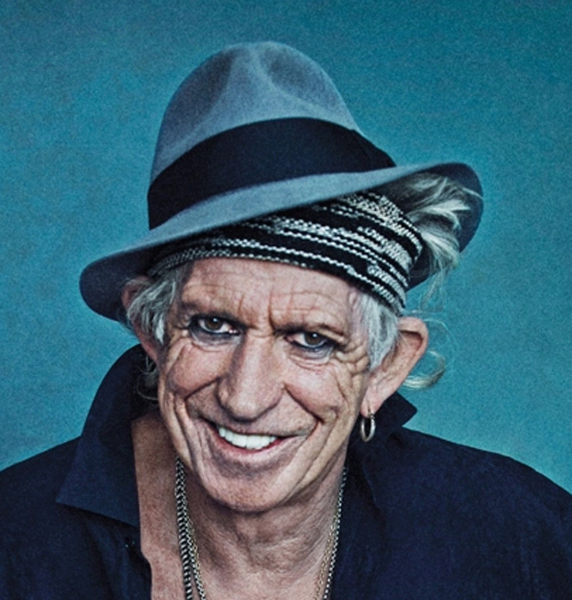 Keith Richards Style Fedora Hat. Keef Rolling Stones Fashion | Etsy