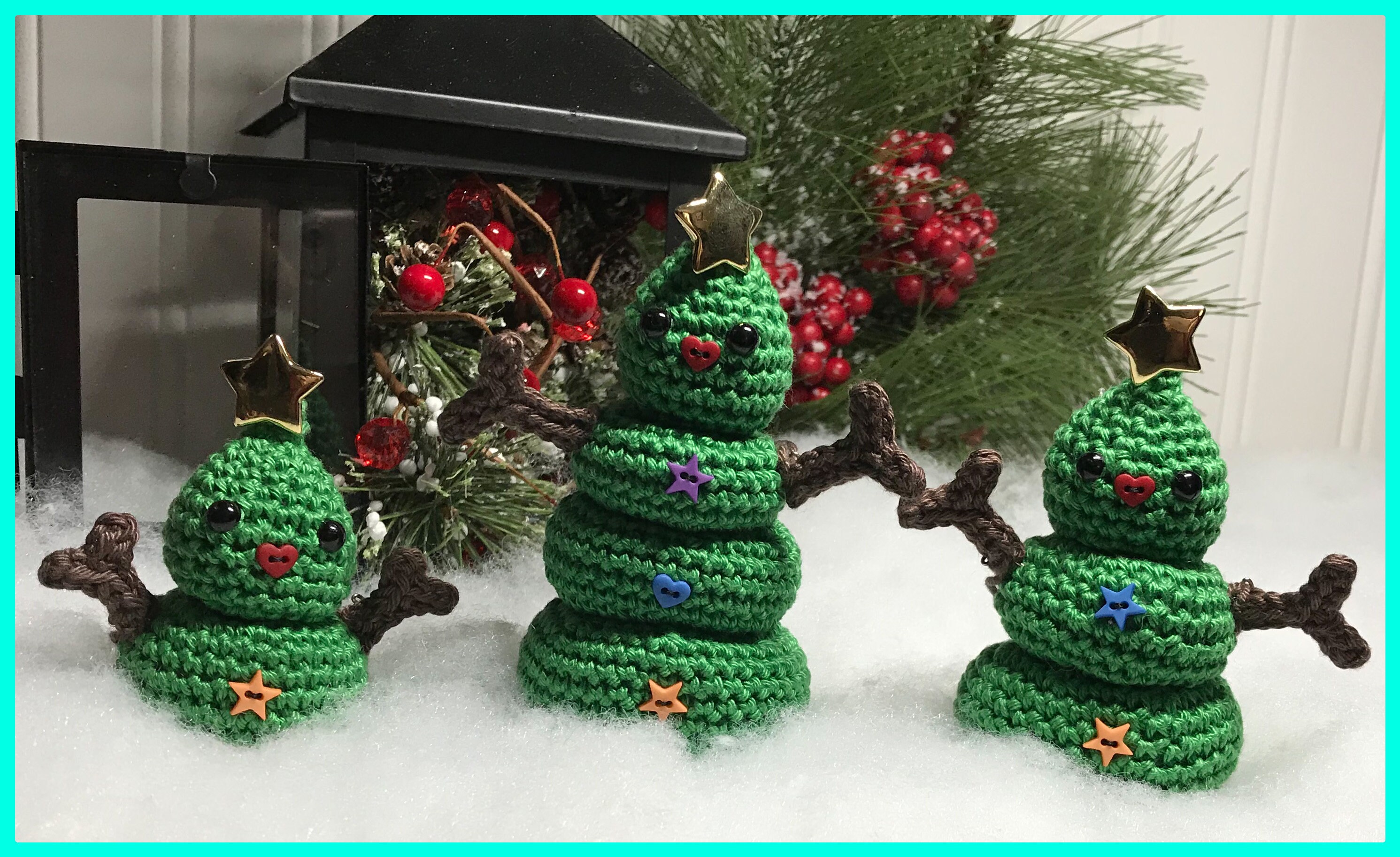 PDF Amigurumi Christmas Tree Stacker Ornament Pattern - Etsy Canada