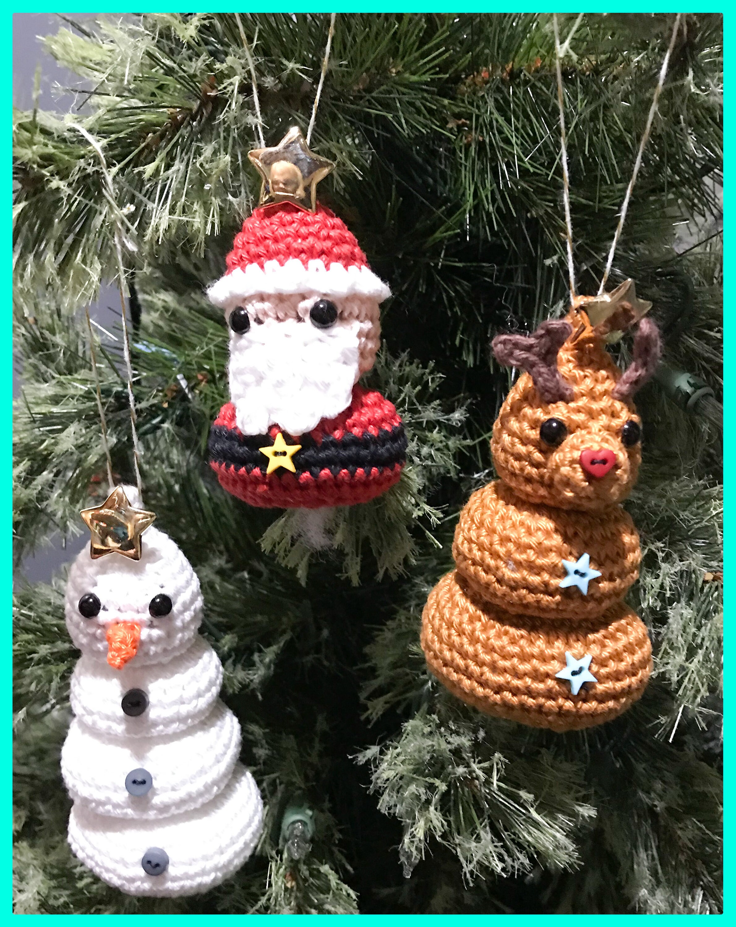 PDF Amigurumi Christmas Tree Stacker Ornament Pattern - Etsy Canada