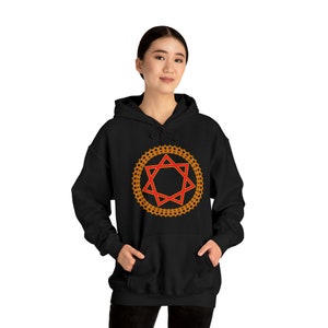 TOOL Band-inspired Heptagram Parabola Sacred Geometry | Unisex Hoodie ...