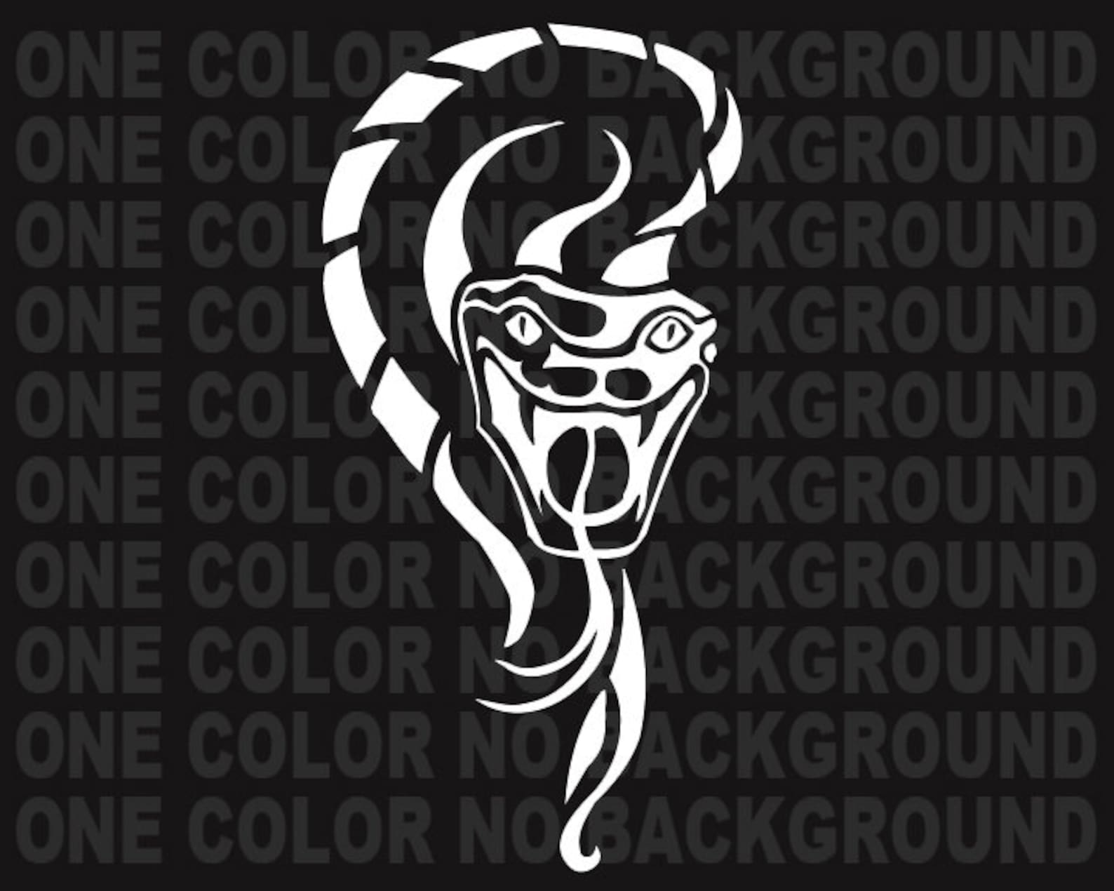 2 VIPER SNAKE Decals Stickers Bogo for Car Truck Bumper Window | Etsy