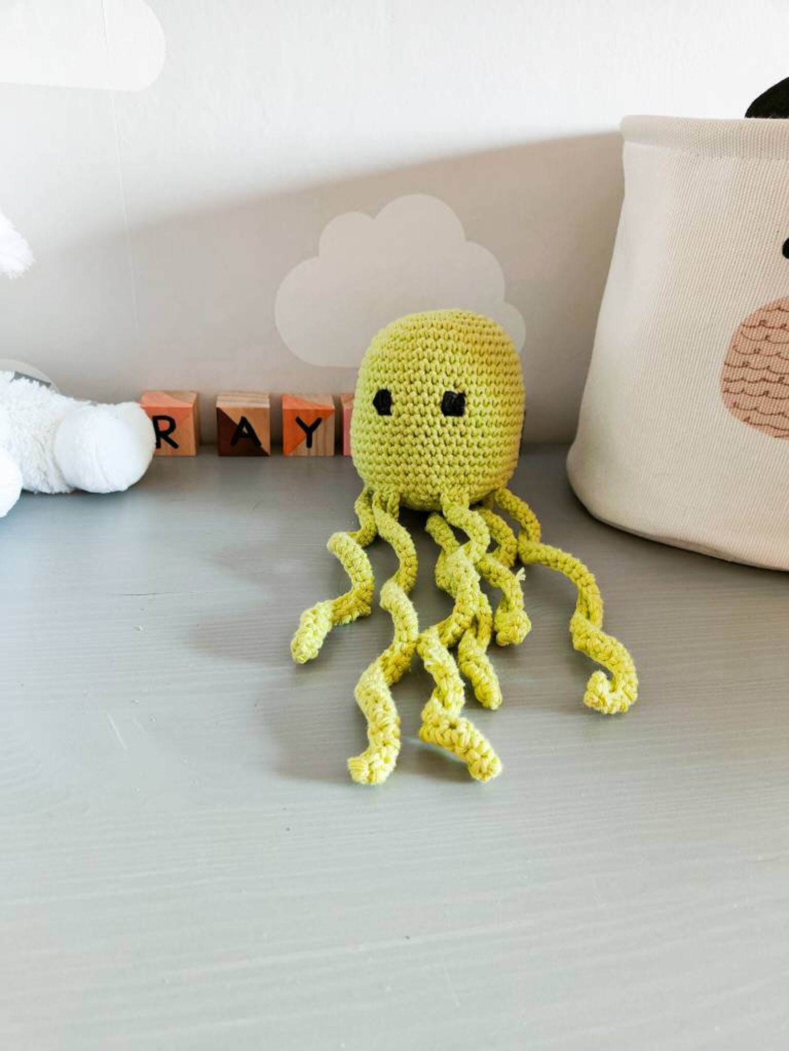 Octopus Amigurumi Crochet Pattern, Beginner Crochet Pattern, Octopus ...