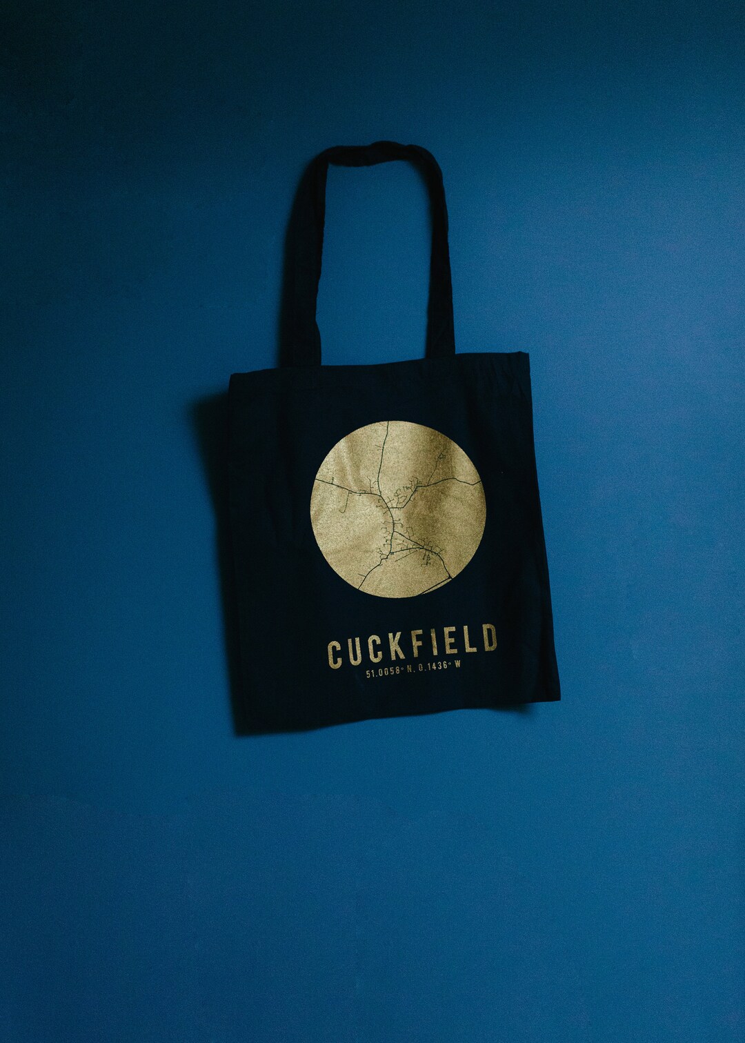 Cuckfield Map Tote Bag - Etsy