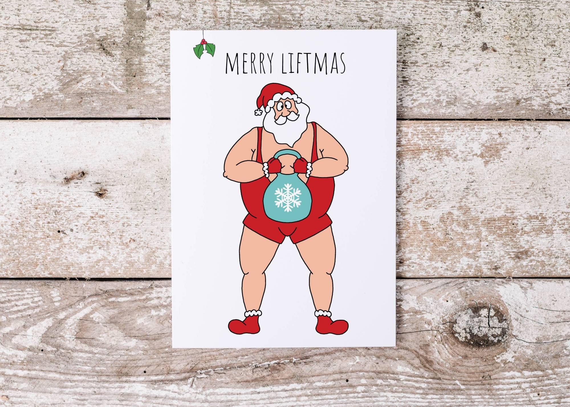 Christmas Crossfit Santa