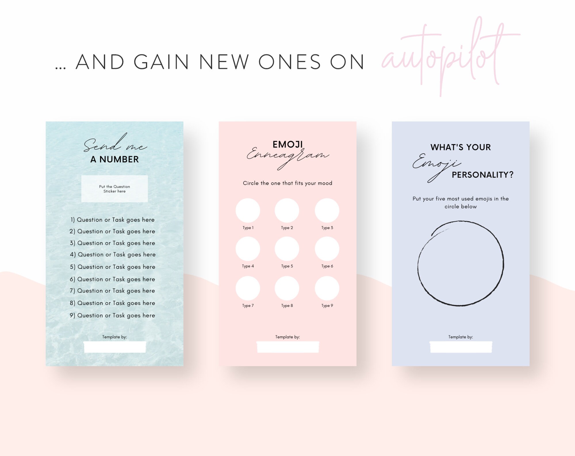 Fun & Engaging Instagram Story Templates IG Game Stories | Etsy