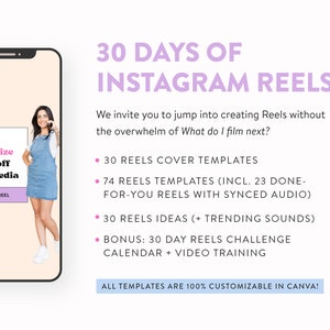 Viral Instagram Reels Video Templates - Canva Reels Slides & Cover ...