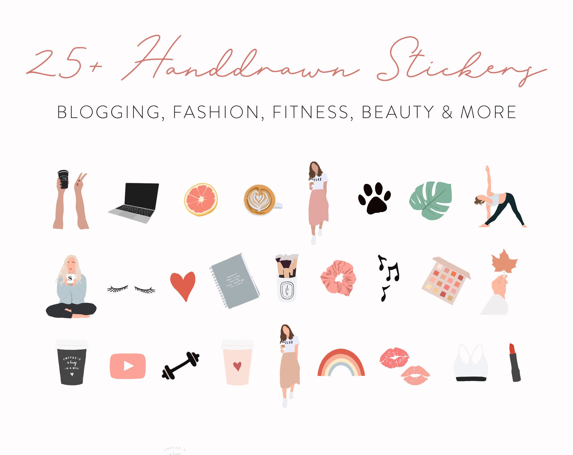 Instagram Sticker Bundle 100 Instagram Story Stickers - Etsy