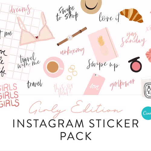 Neutral Instagram Icons Pack 25 Solid Instagram Highlight | Etsy