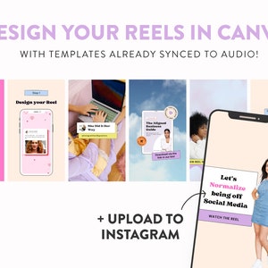 Viral Instagram Reels Video Templates - Canva Reels Slides & Cover ...