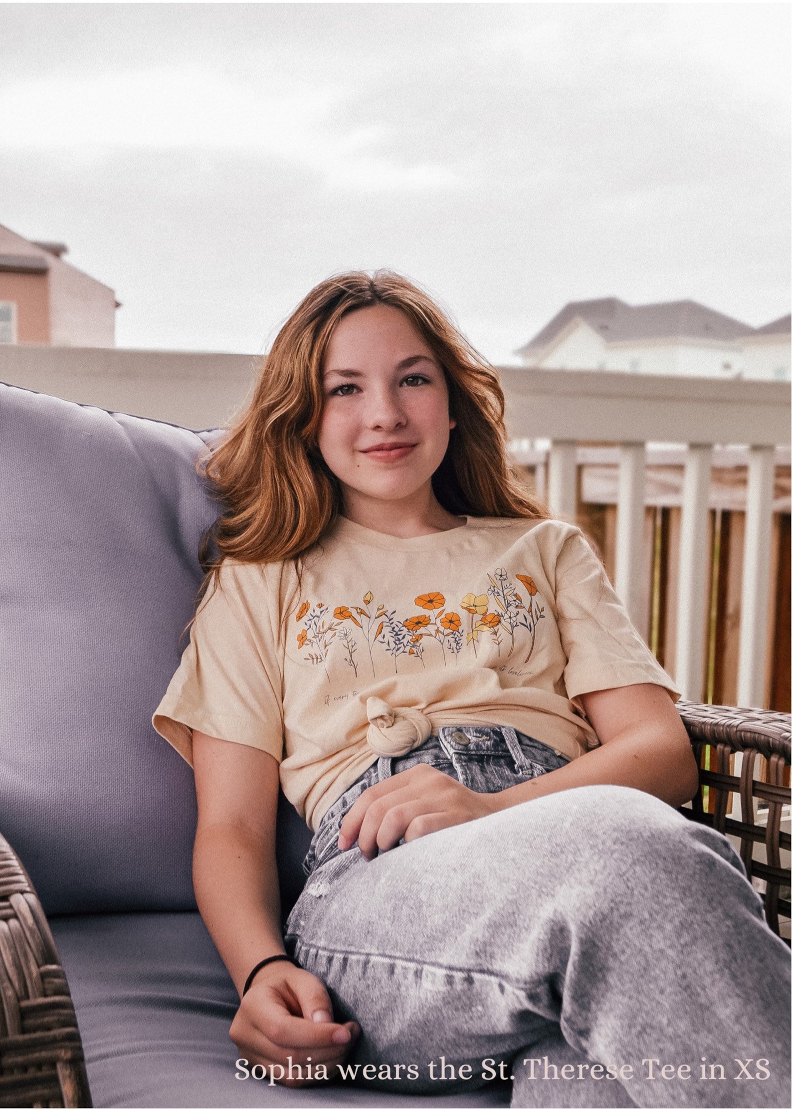 St. Therese Quote Tee, If Every Tiny Flower, Catholic Tee, Catholic ...