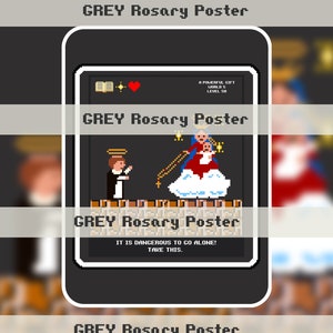 Catholic Pixel Art SET, 3 Prints Build Your Own, Catholic Kids ...