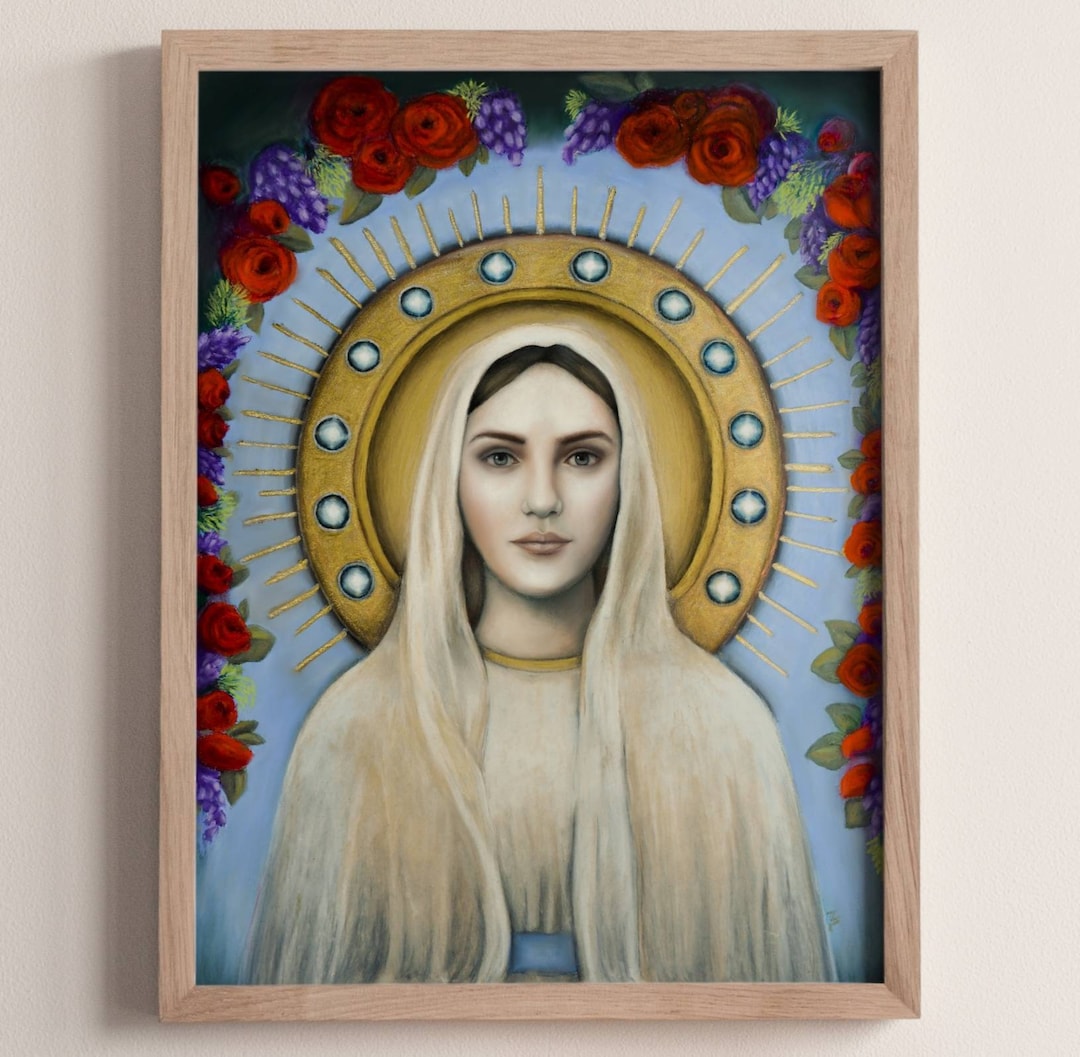 The Immaculate Conception Art Print | Virgin Mary Art | Catholic Art ...