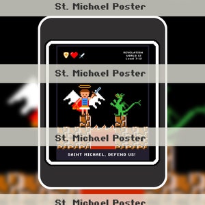 Catholic Pixel Art SET, 3 Prints Build Your Own, Catholic Kids ...