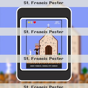 Catholic Pixel Art SET, 3 Prints Build Your Own, Catholic Kids ...
