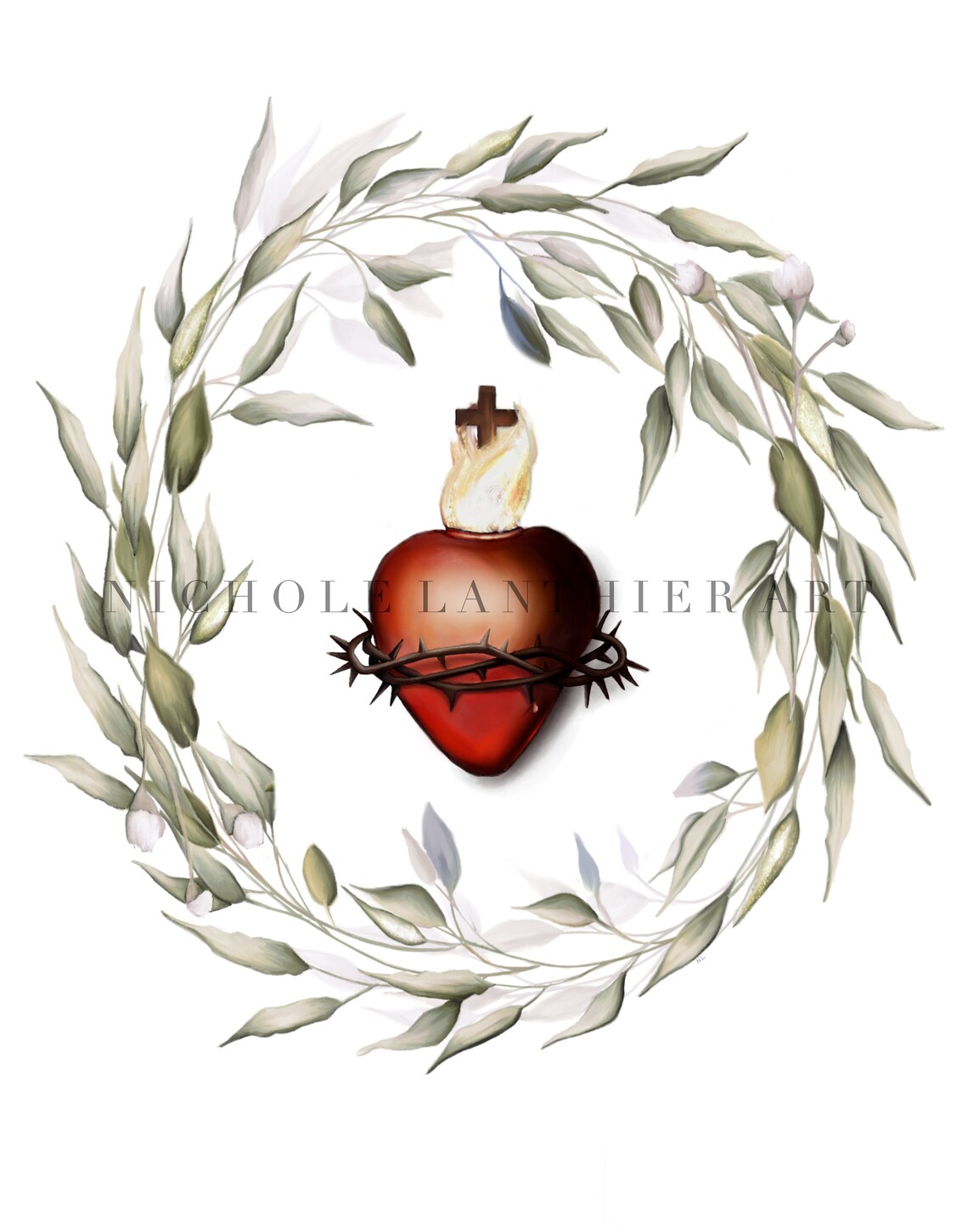 Three Hearts of the Holy Family Set 3 Prints Holy Family - Etsy