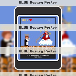 Catholic Pixel Art SET, 3 Prints Build Your Own, Catholic Kids ...