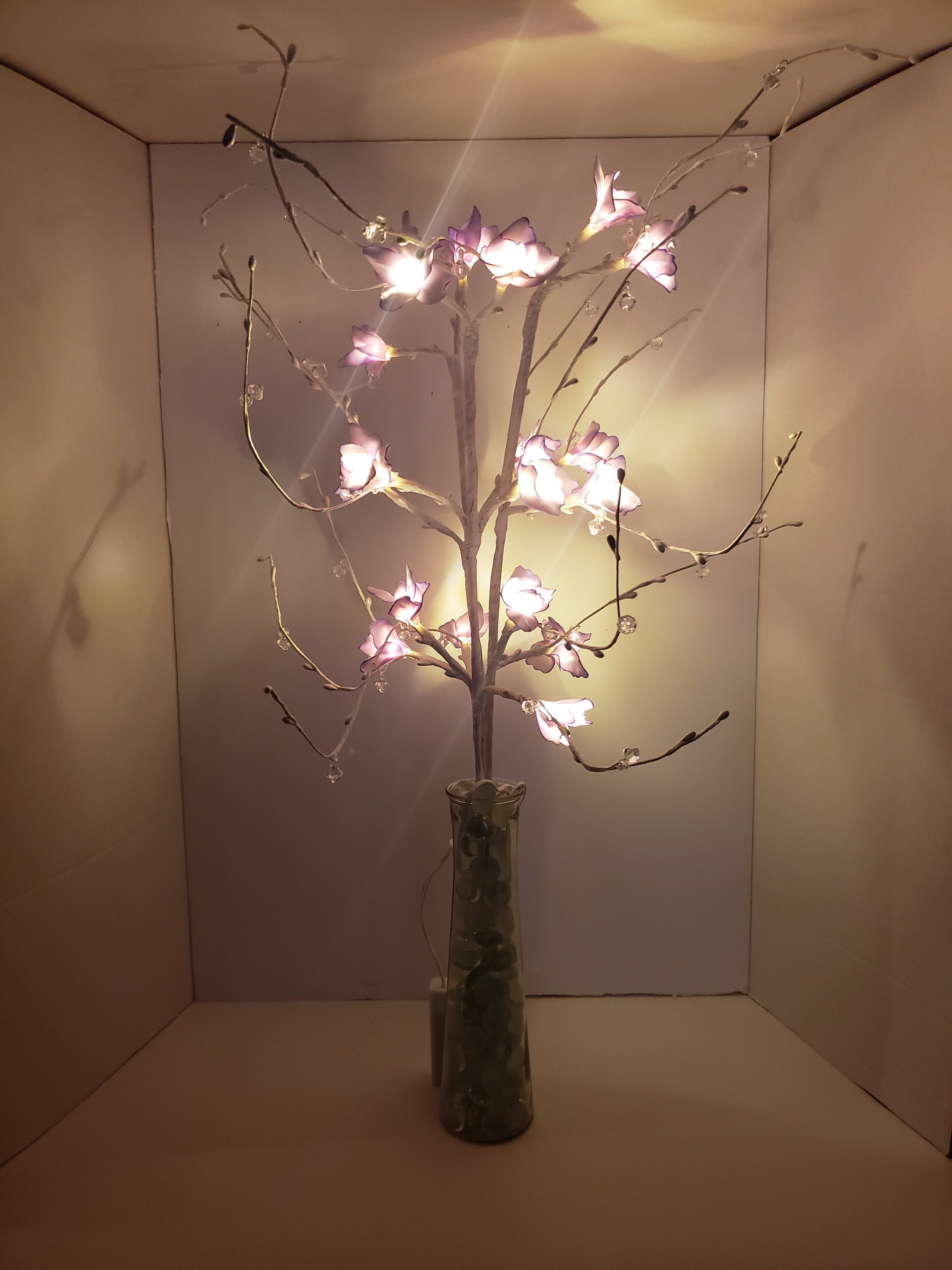 Cherry Blossom Twinkle Light Tree - Etsy