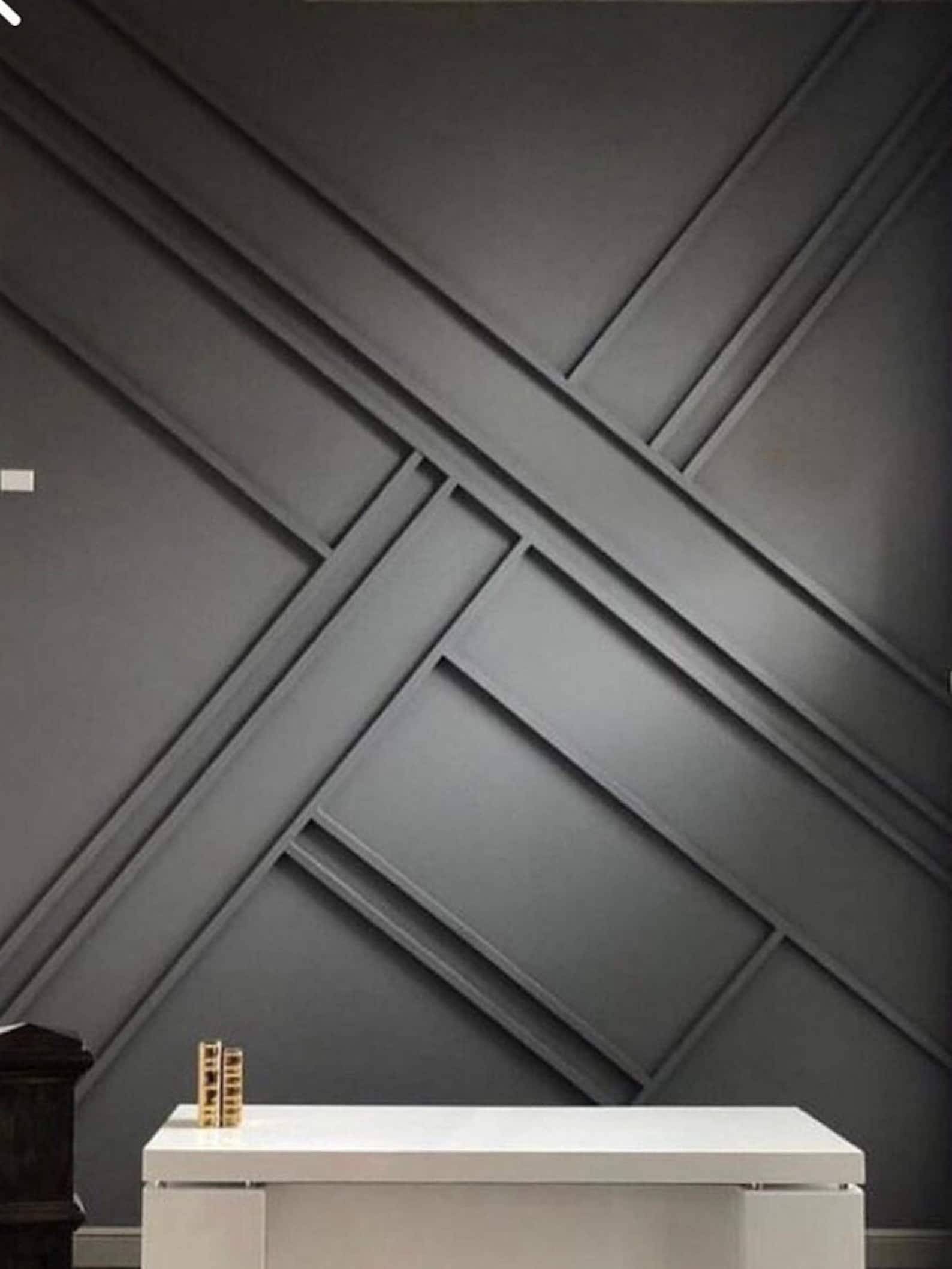 Custom Accent Wall Design Plans & Instructions (digital Download) - Etsy