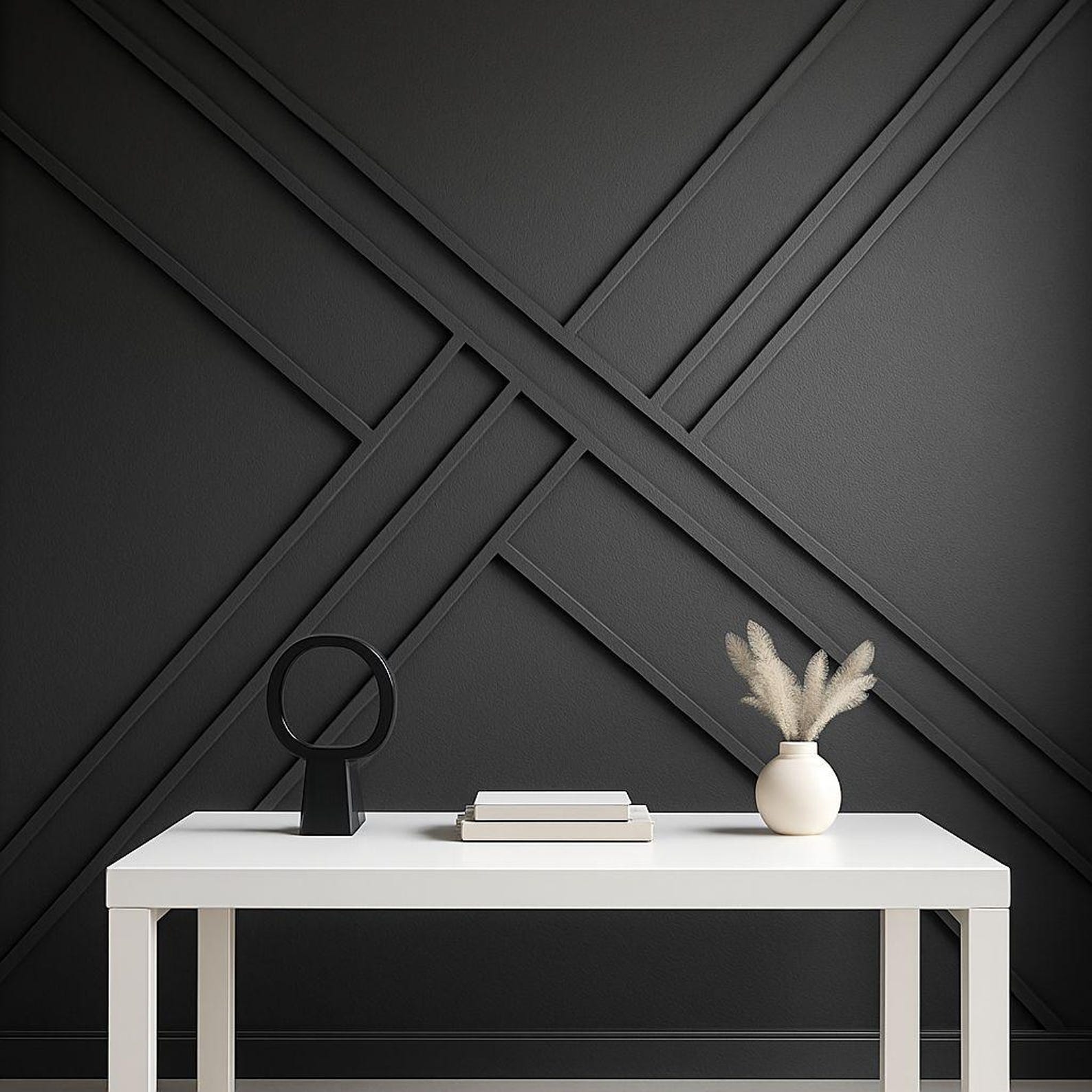 Custom Accent Wall Design Plans & Instructions (digital Download) - Etsy