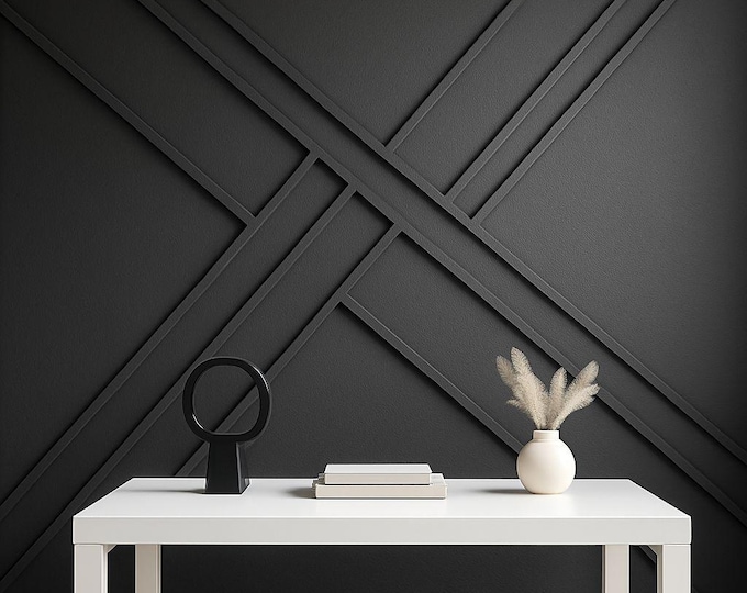 Customized Accent Wall Plans, Amazing Wall Design, Trim Wall Design ...