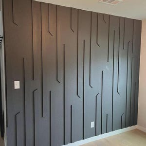 Custom Accent Wall Plan Diy Cut List Step By Step Install Guide No