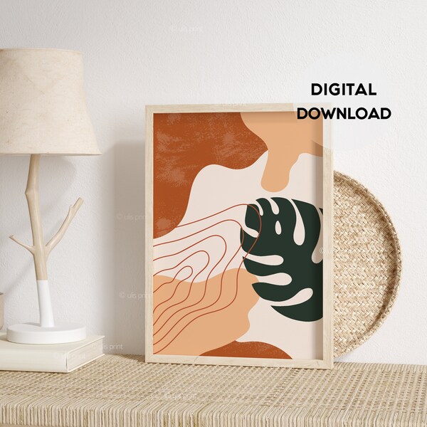 Warm Color Poster - Etsy
