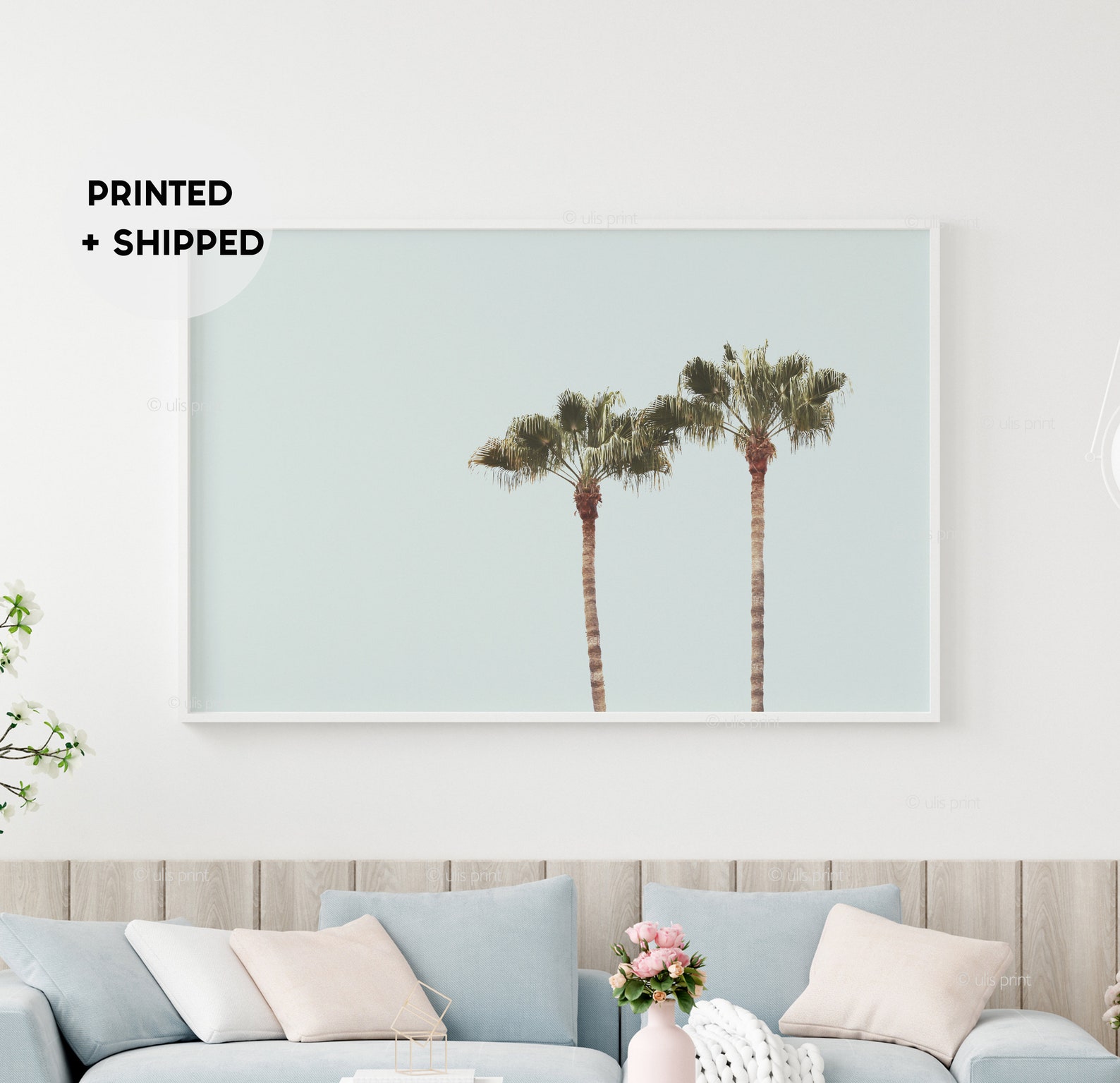 Palms Poster Tropical Wall Art Palm Trees Print Palm Tree - Etsy