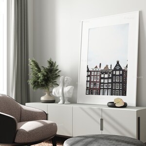 Dutch Houses Print, Amsterdam City Print, Amsterdam Photography, City ...