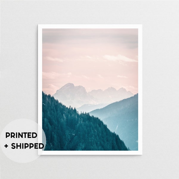Mountains Poster - Etsy UK