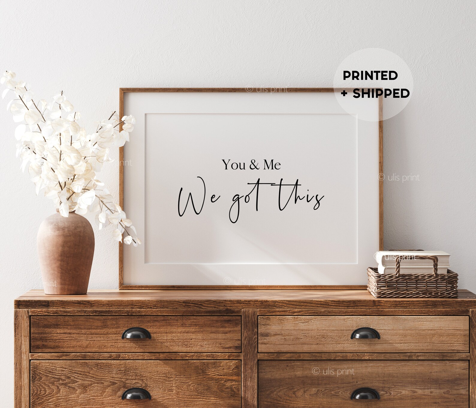 You and Me We got this Poster Couple Print Love Wall Art | Etsy