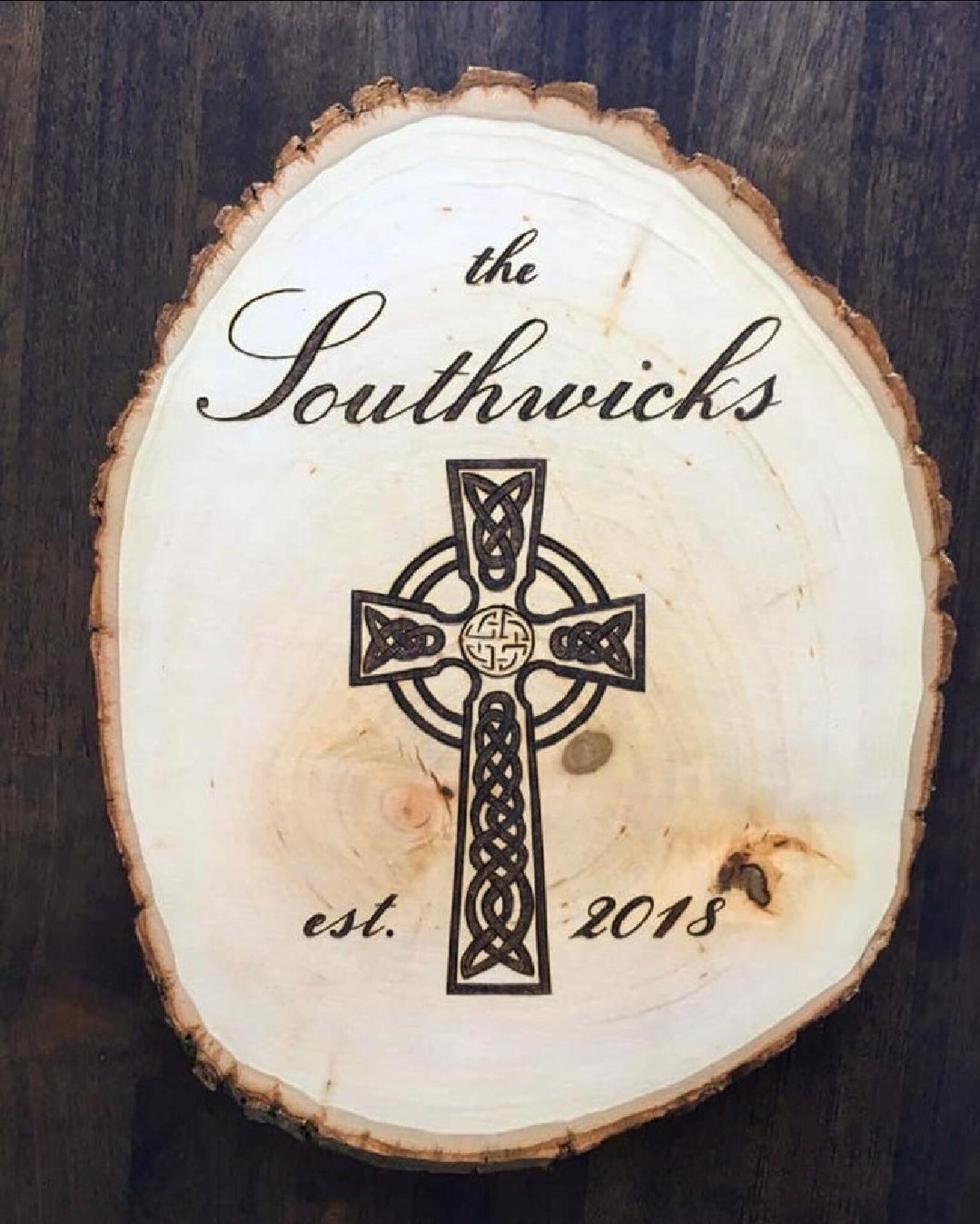 Custom Wood Burned Sign - Etsy