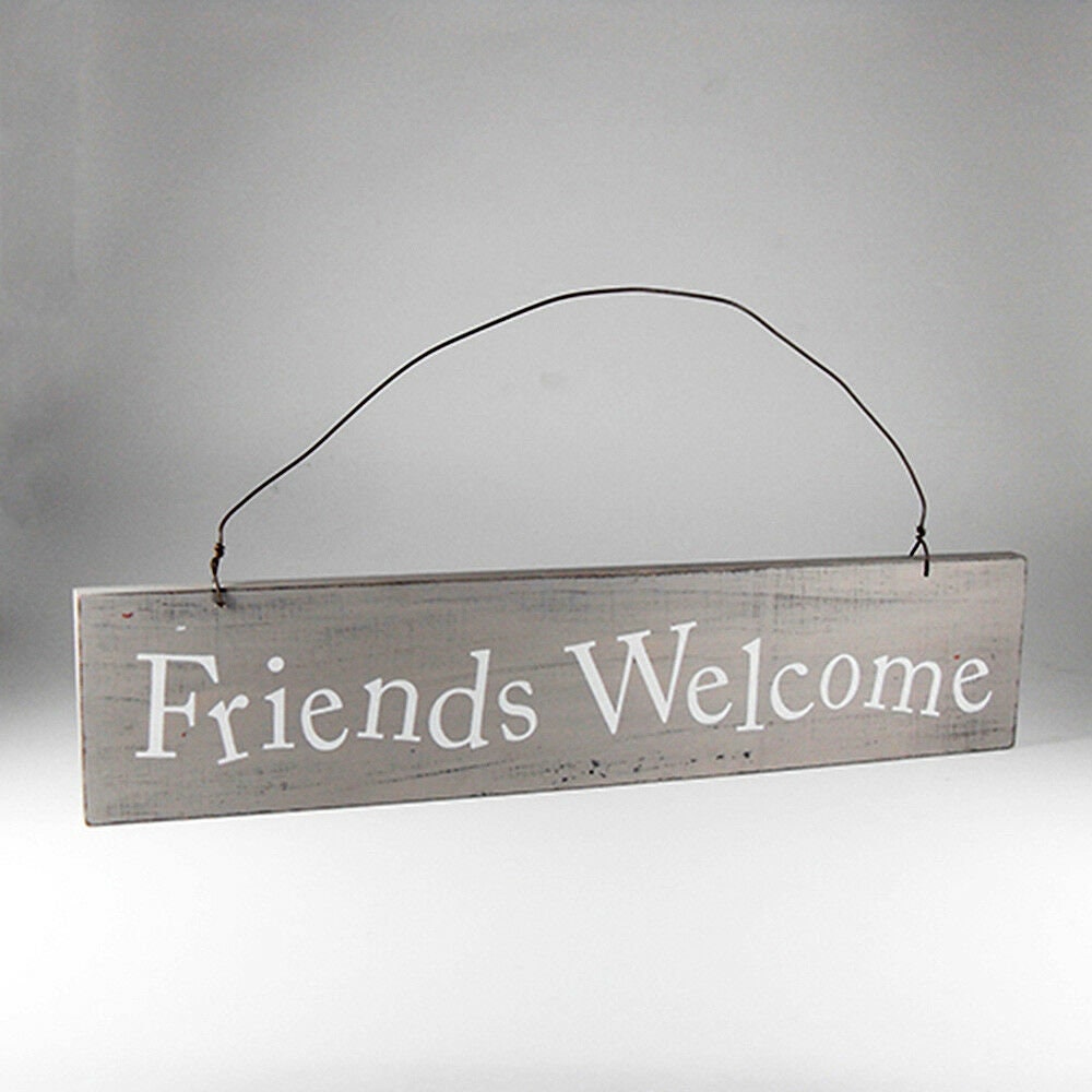 Friends Welcome Home Decor Unique Chic Design Wooden - Etsy.de