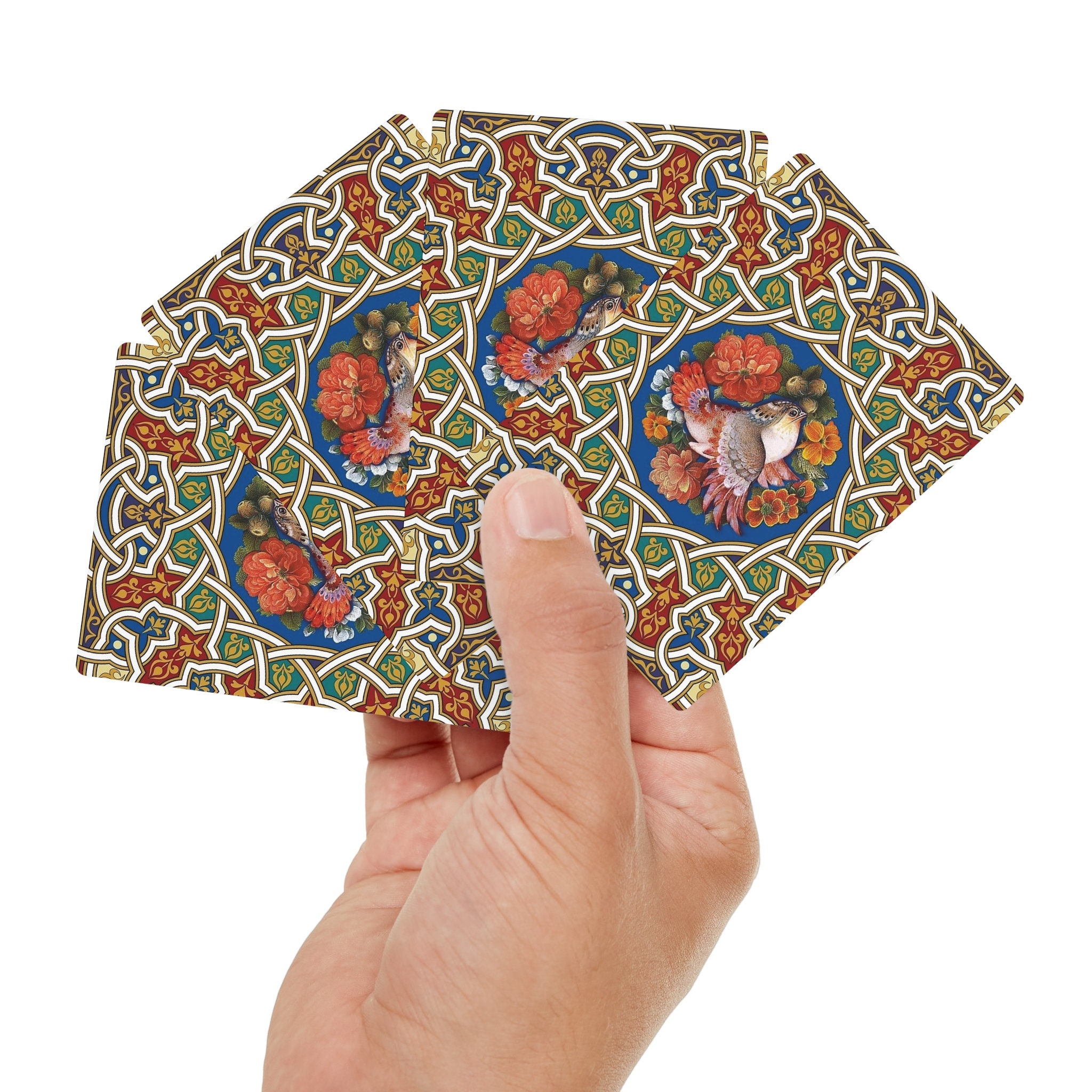 Persian Poker Cards, Miniature Persian Cards - Etsy