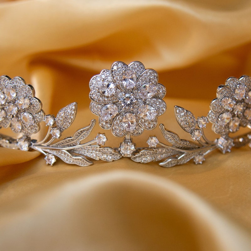 Sterling Silver Tiara - Etsy