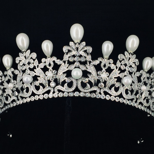 Silver Tiara - Etsy