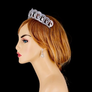 Leeds Pearl Diamond Loop Tiara Replica, Vladimir Inspired Wedding Crown ...