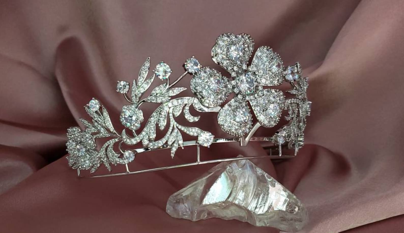 Spanish Floral Diamond Tiara Replicaroyal Tiara Replica - Etsy