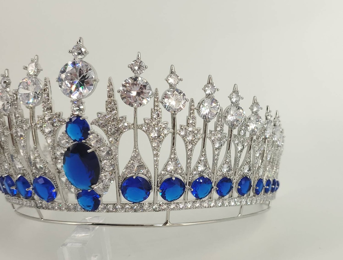 Dutch Sapphire Tiara Queen Maxima Tiara Royal Tiara - Etsy