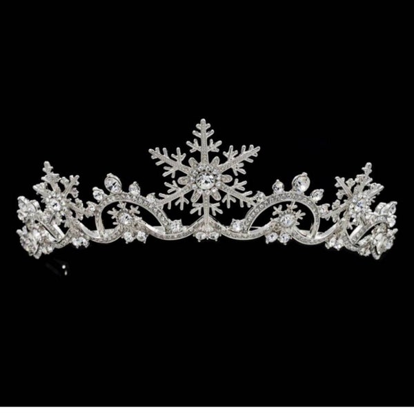 Snowflake Tiara - Etsy