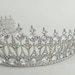 Swarovski Crystal Bridal Tiara, Large Royal Tiara, Dutch Sapphire and ...