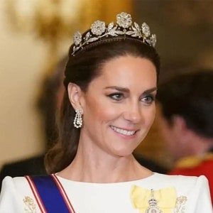 Full Size Strathmore Rose Bridal Tiara Edwardian Crown Replica / 1920s ...