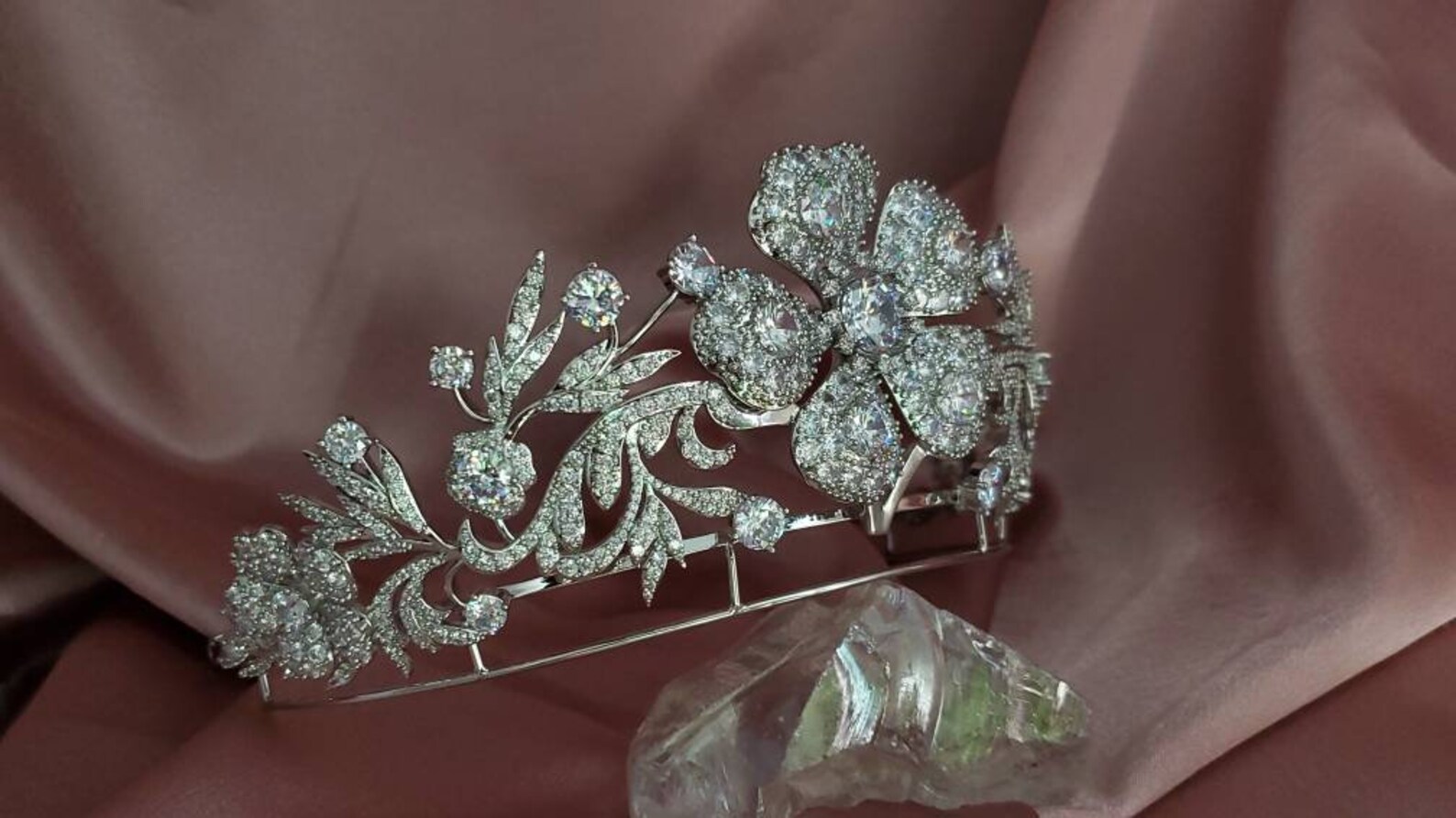 Spanish Floral Diamond Tiara Replicaroyal Tiara Replica - Etsy