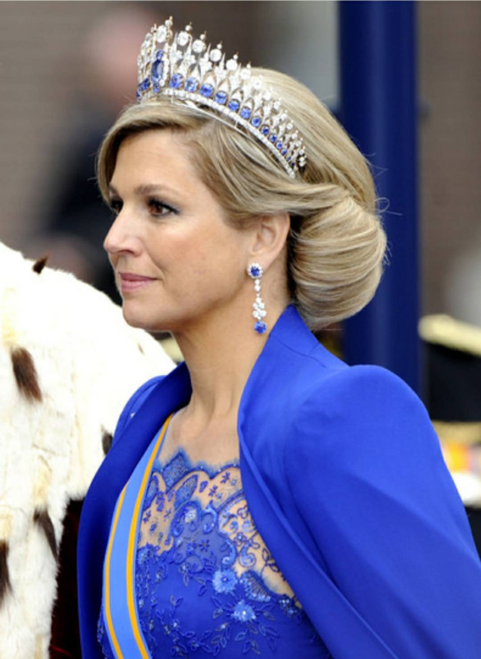 Dutch Sapphire Tiara , Queen Maxima Tiara , Royal Tiara , Something ...